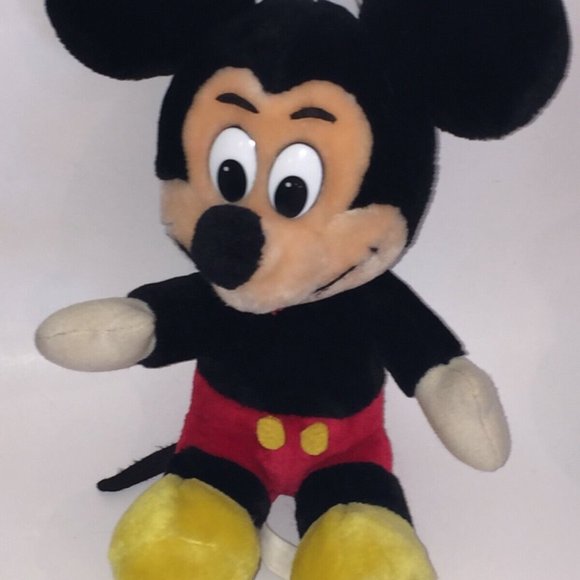 Toys | Plush Mickey Mouse Vtg Disneyland Walt Disney World Stuffed ...